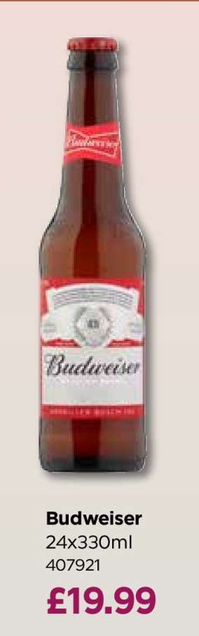 Budweiser deals, price and offers | Promotheus